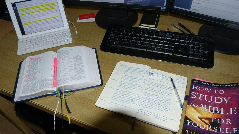 Bible Study - Getting it on the Inside